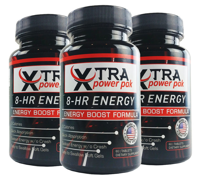 Xtra Power Pak 8-Hour Energy – Xtra Power Pak